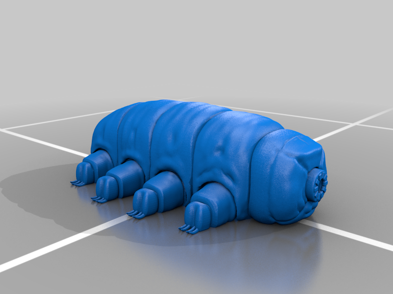 Articulated Tardigrade por Mi Réplica 3D | Descargar modelo STL ...