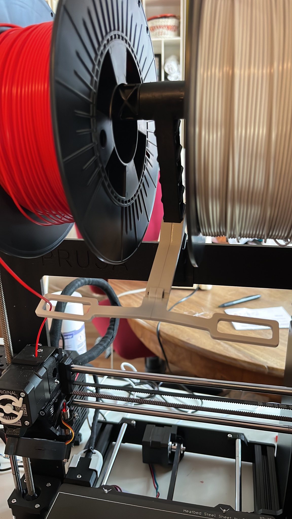 Dual filament guide (MK3/MK3 S+) by Jasper Zwart | Download free STL ...