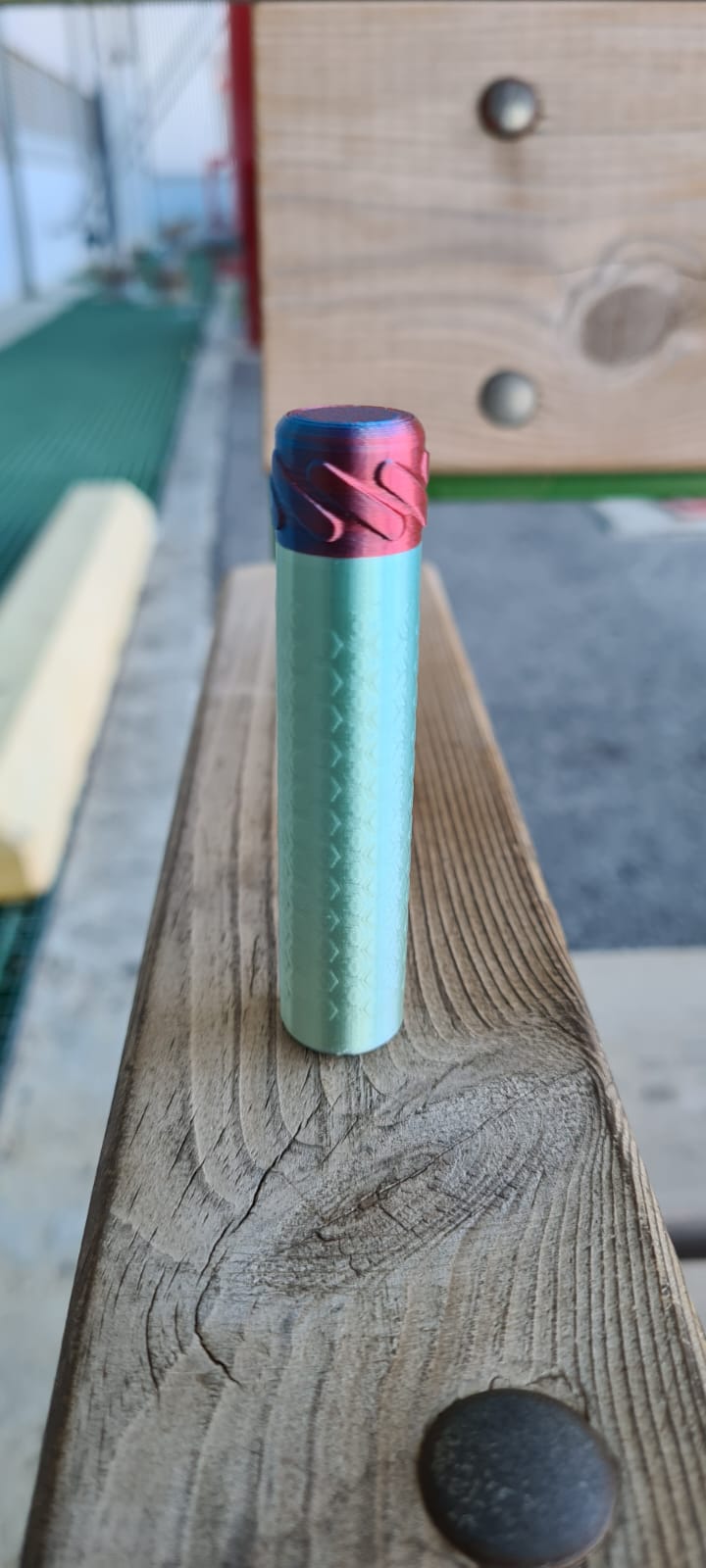 Lanyard EDC Threaded Cylinder Container by slavik kopanov | Download ...