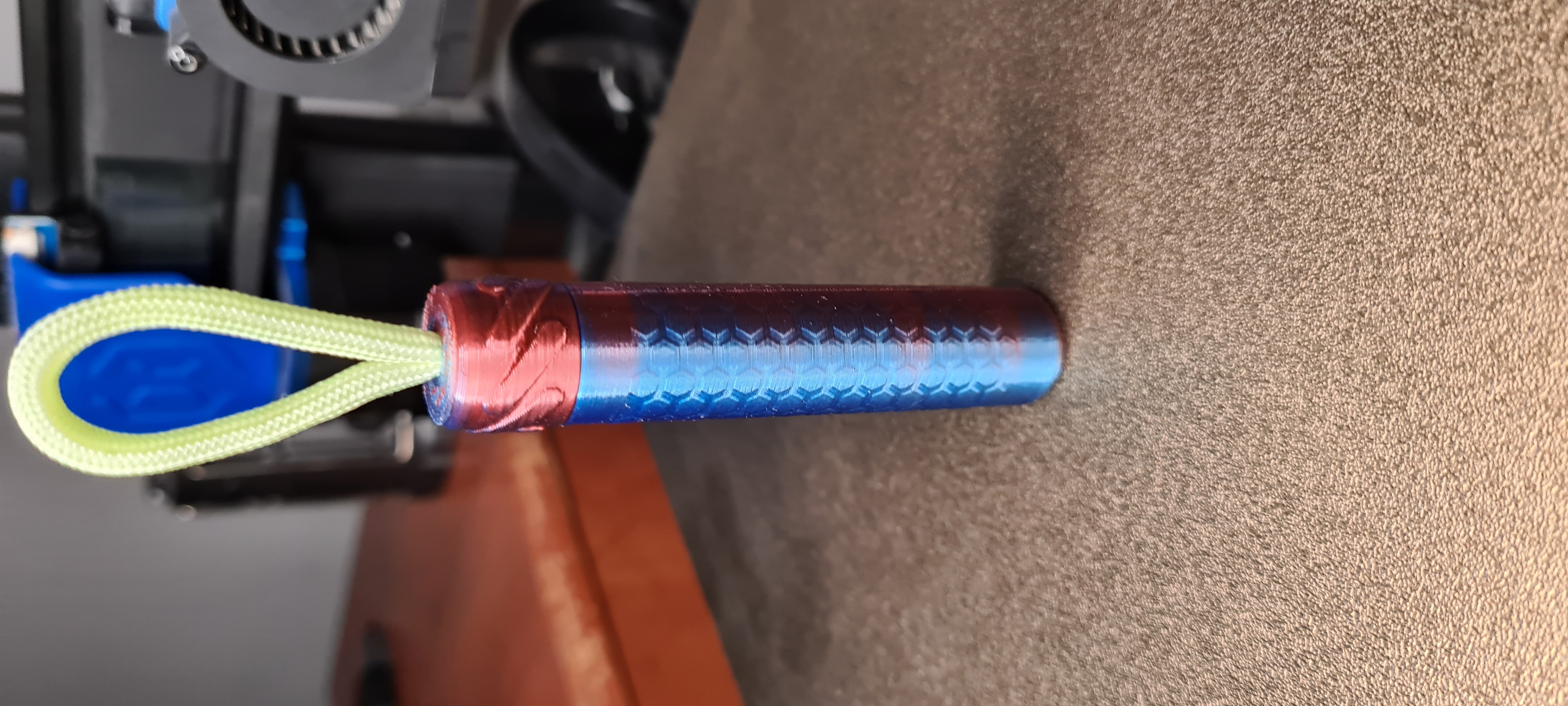 Lanyard EDC Threaded Cylinder Container by slavik kopanov | Download ...