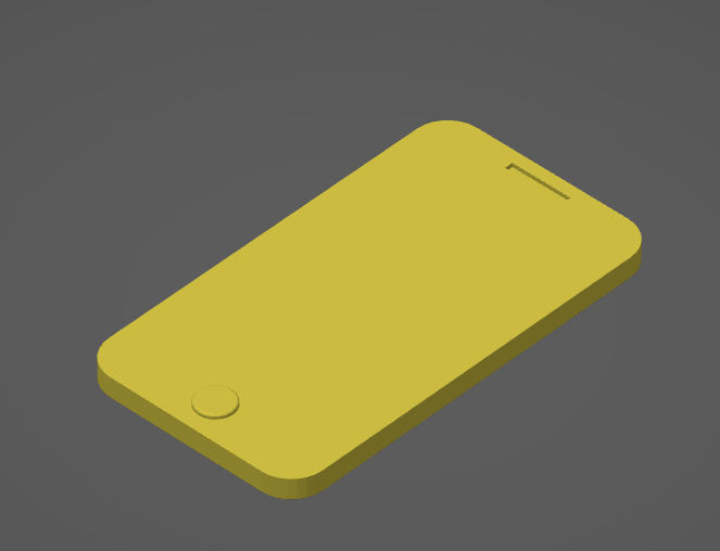 Miniature phone by Szitu0414 | Download free STL model | Printables.com