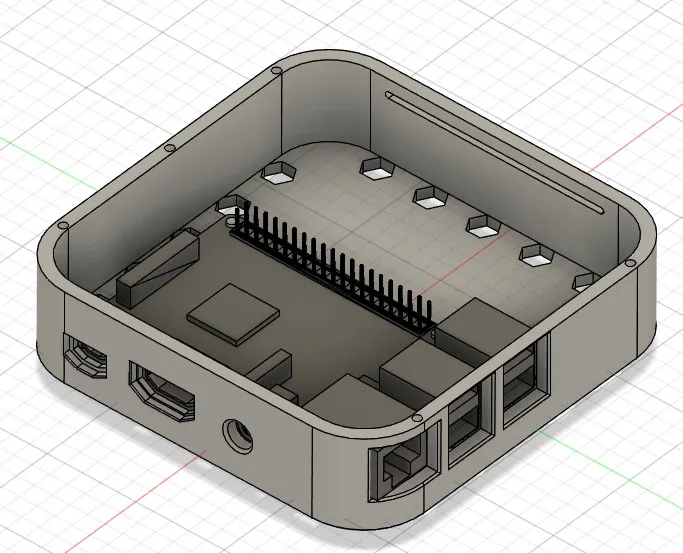 Mac mini Pi Cover by Andy | Download free STL model | Printables.com