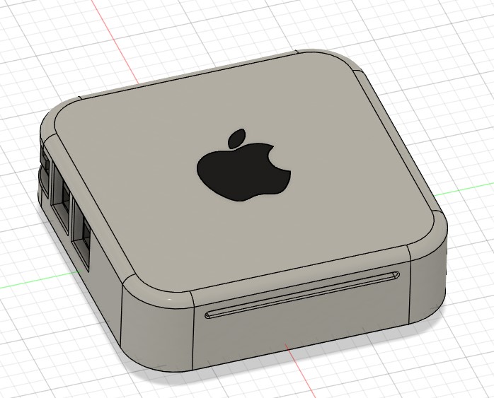 Mac mini Pi Cover by Andy | Download free STL model | Printables.com