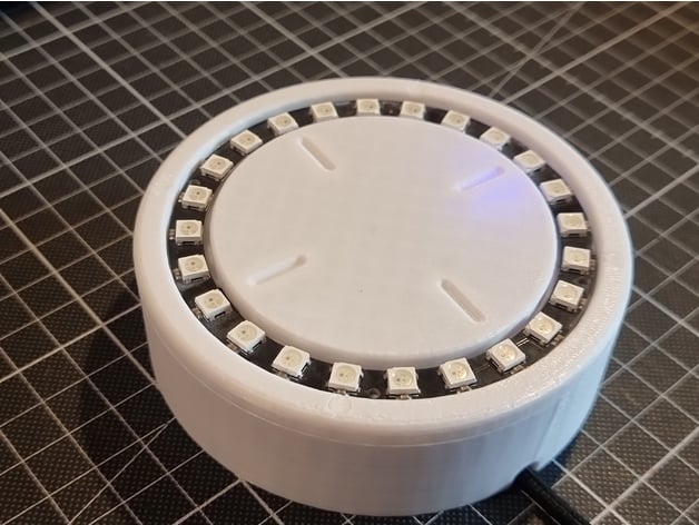 LED Watch WS2812 24 LED Notifier by Tekko83 | Download free STL model ...