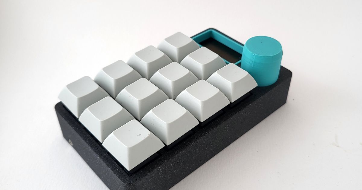 Macropad case by YannStudio | Download free STL model | Printables.com