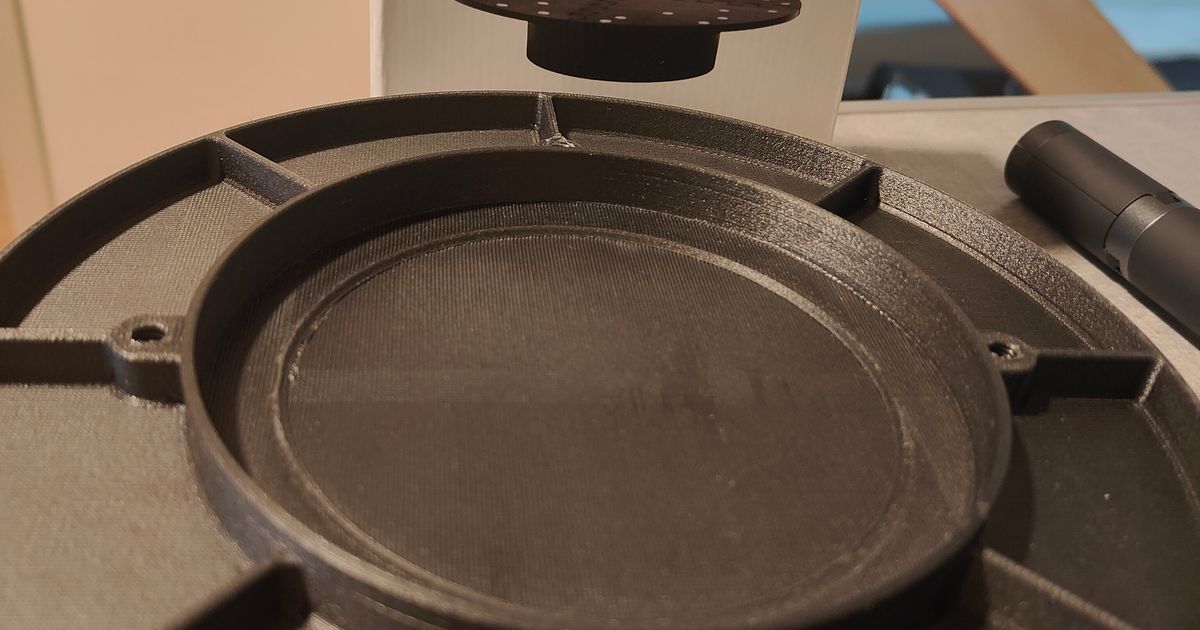 Revopoint Turntable Adapter plate by MYCNC3D | Download free STL model ...