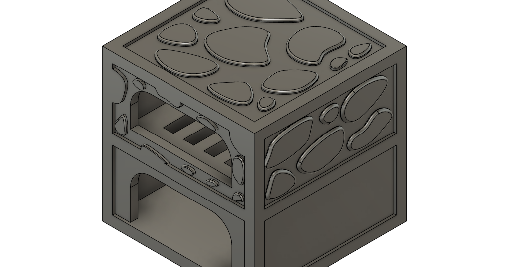 Minecraft pec (Minecraft Furnace) by DaTTcz | Download free STL model ...