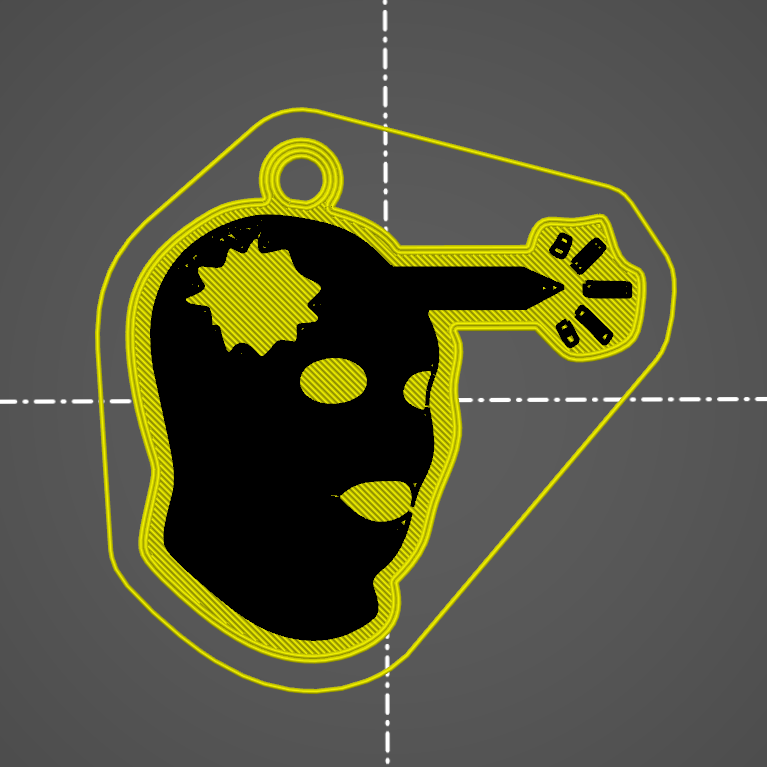 Counter Strike Headshot Keychain par Roman | Téléchargez gratuitement ...