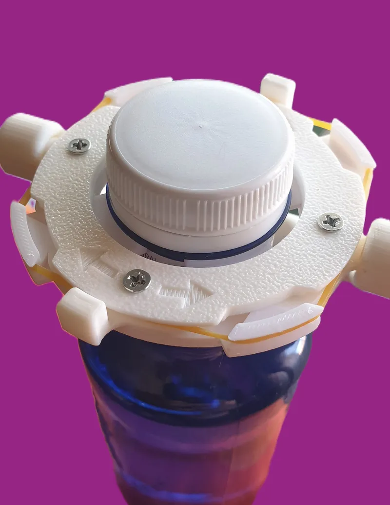 Portabotellas ajustable. Adjustable bottle holder by MR3D | Download ...