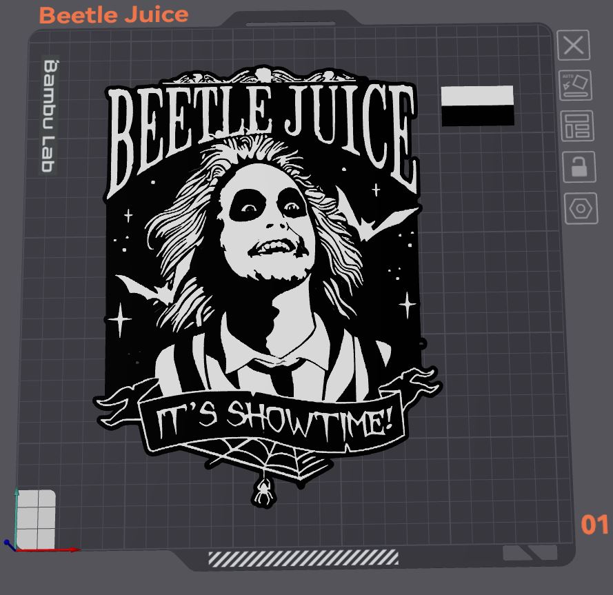 Beetle Juice Showtime by wizard7741 | Download free STL model ...