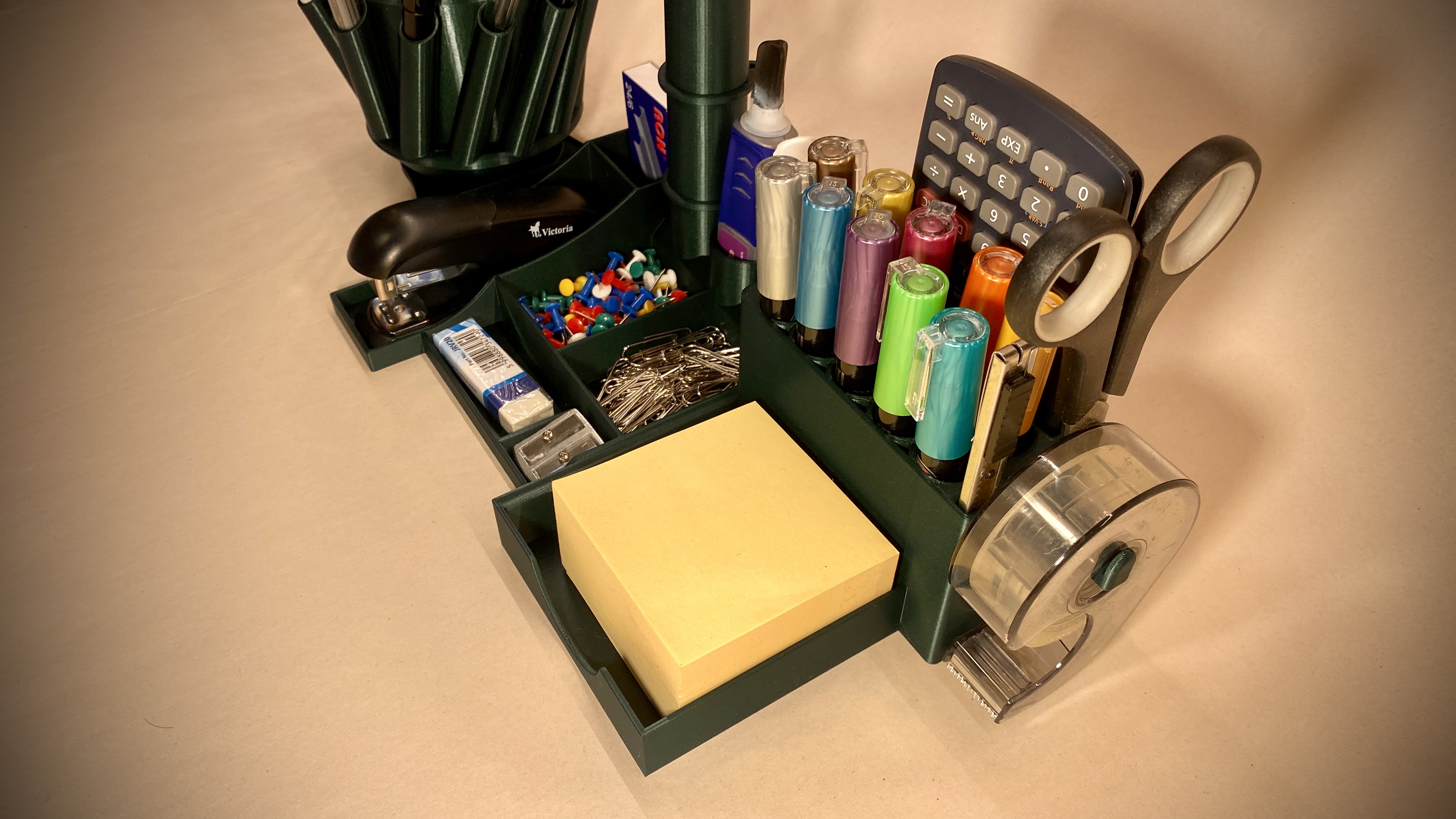 Large office organiser by Dušan | Download free STL model | Printables.com