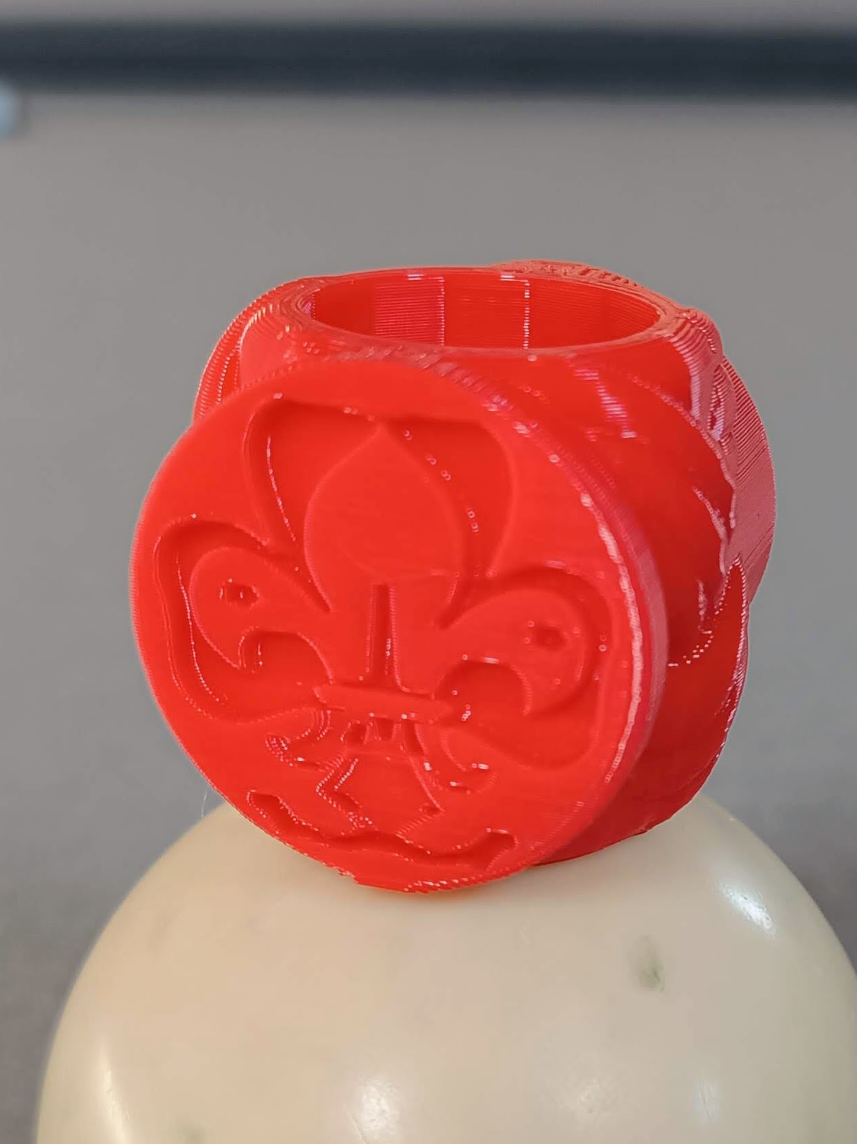 Woggle Guias y Scouts de Chile neckerfhief or scarf ring. Pasa pañuelos ...