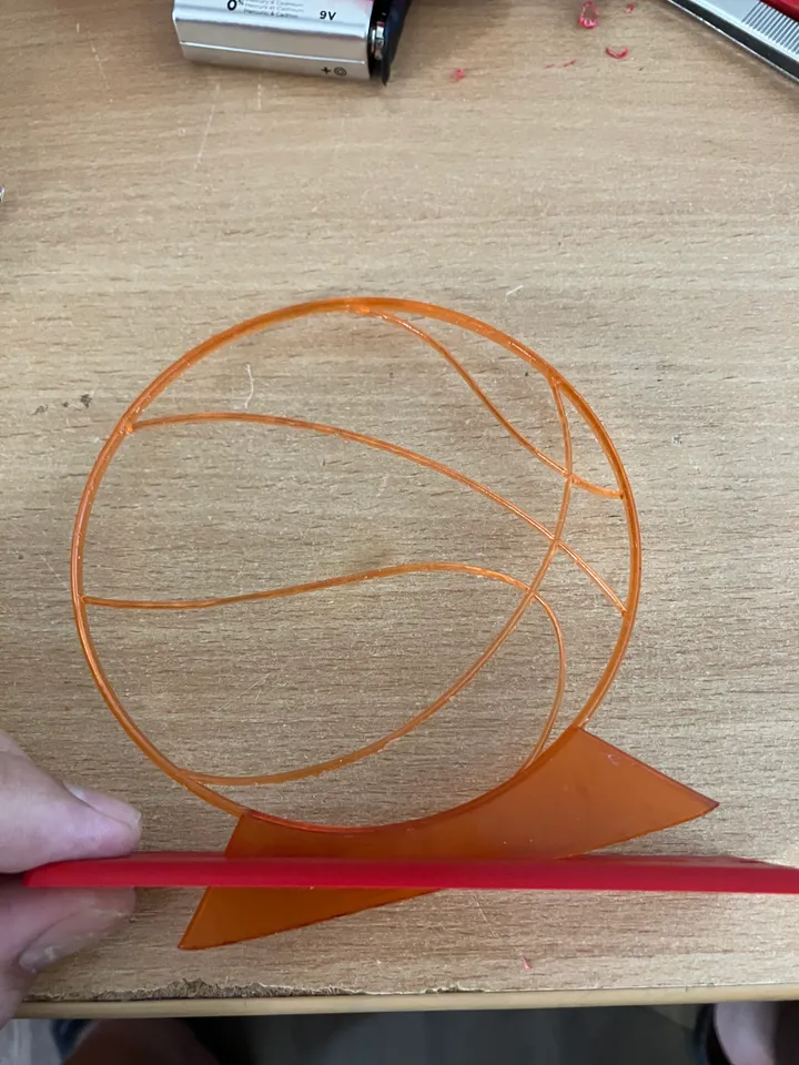 Basketball Lamp "Ilusion" by patrik.michna | Download free STL model ...