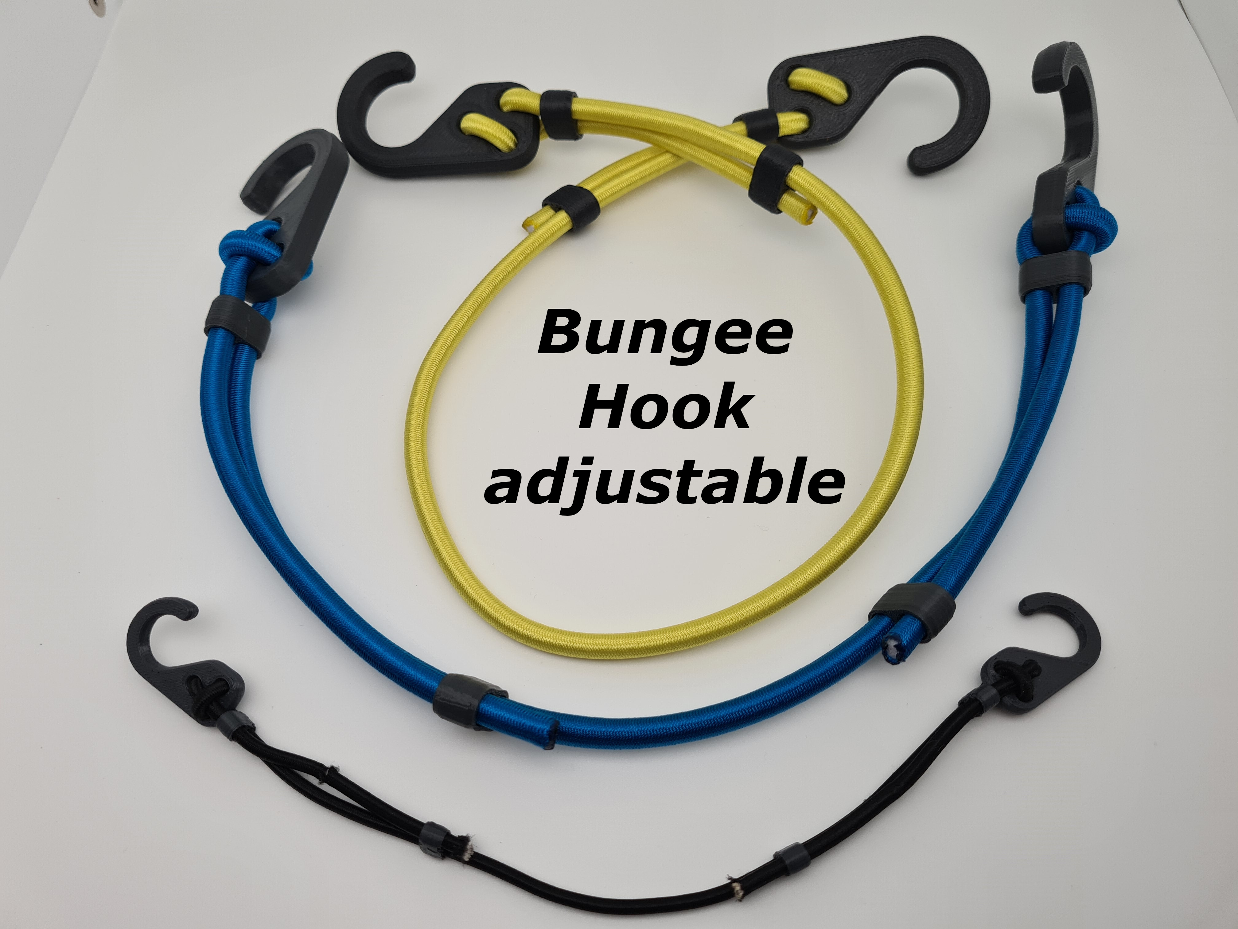 Bungee Hook adjustable by Flotschi | Download free STL model ...