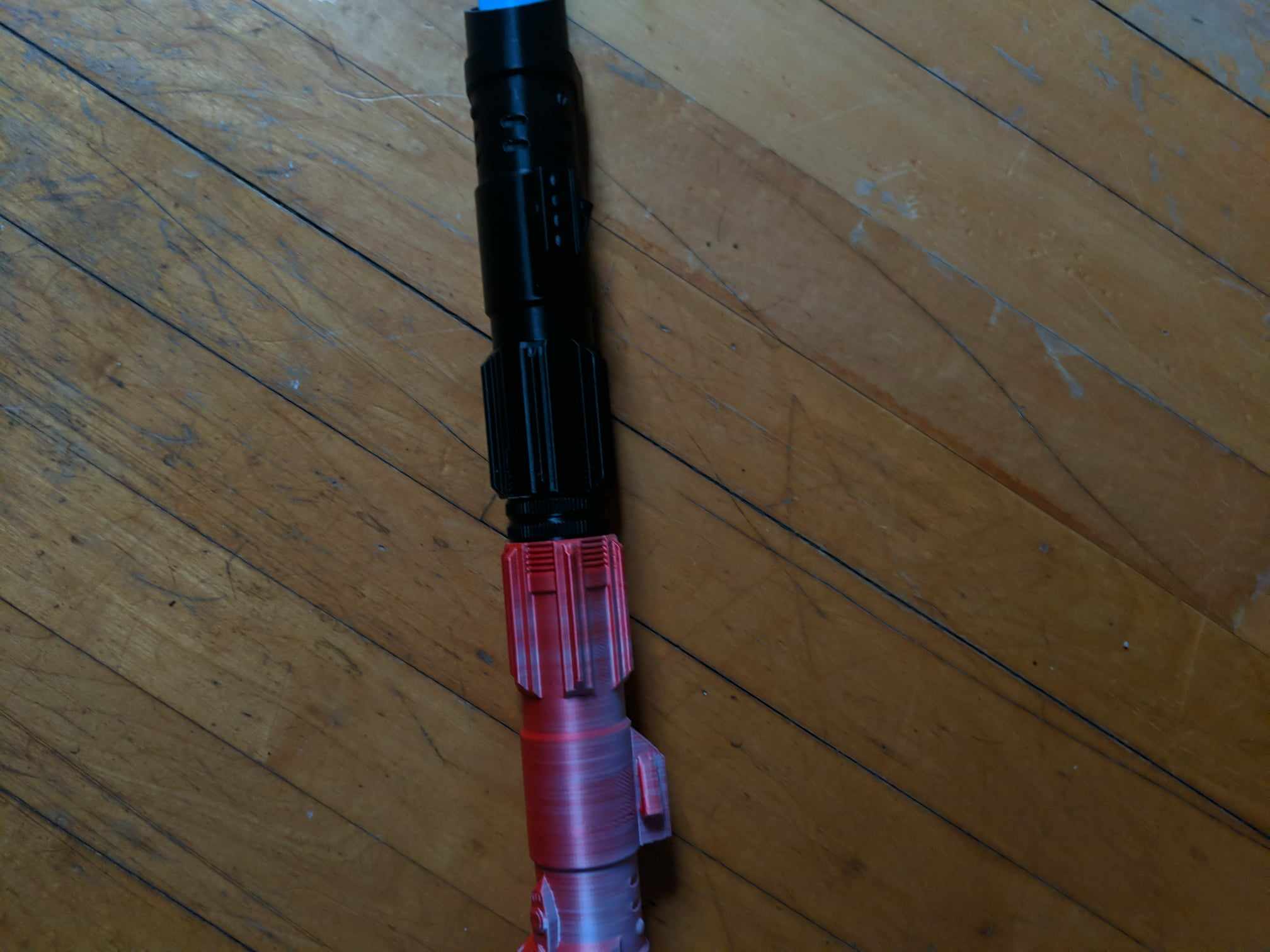 Dual Sith Lightsaber Connector by Pronterhead | Download free STL model ...