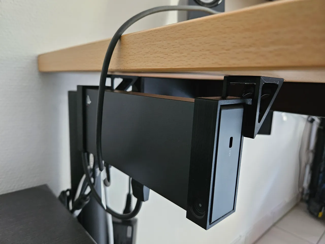 Under desk quick release mounts for Lenovo docking station by CMPDesign ...