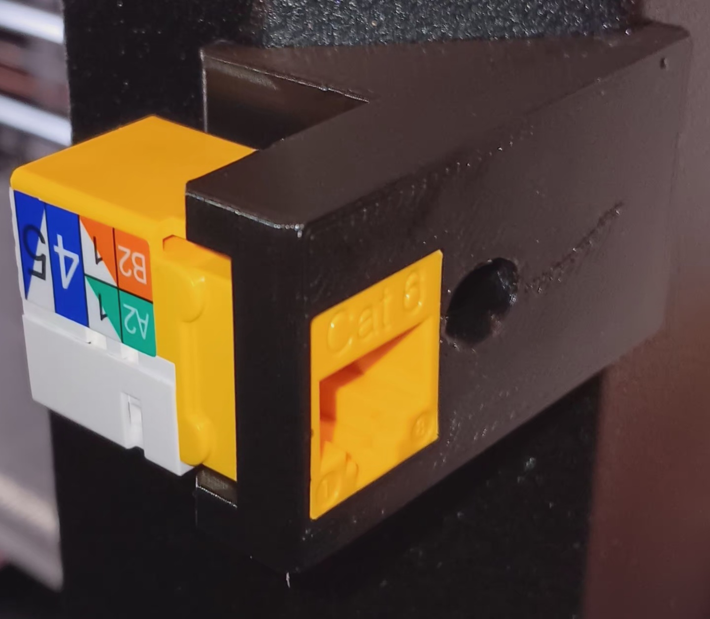 Keystone mount for the Prusa Original Enclosure by M | Download free ...