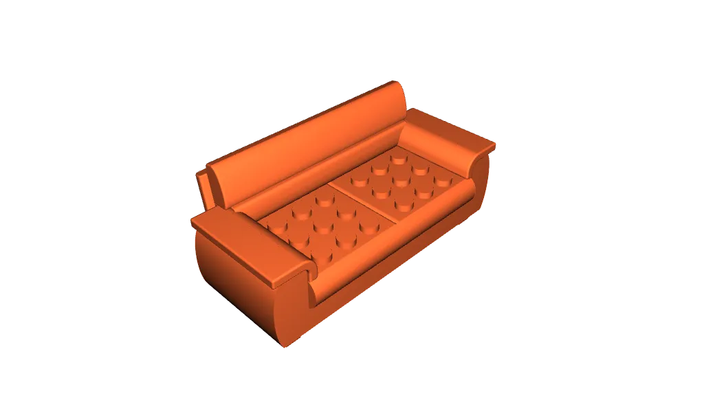 Living room for Lego by m0dule | Download free STL model | Printables.com