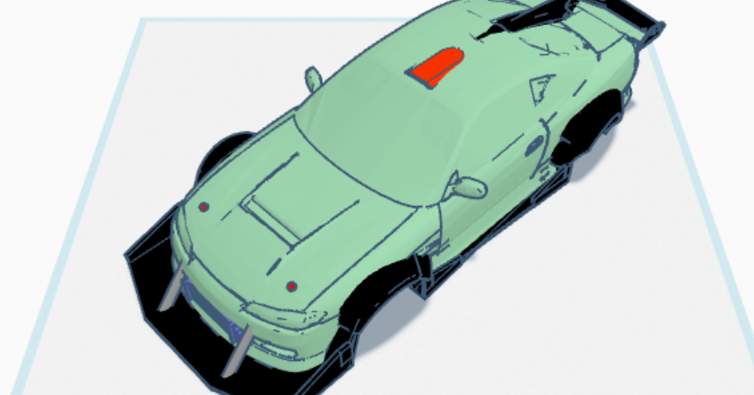 Nissan Silvia body kit by User Project 3D | Download free STL model ...