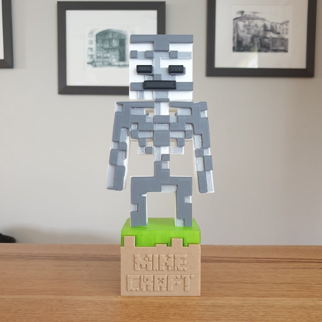 Minecraft headphones stand by 3DPrintBunny | Download free STL model ...