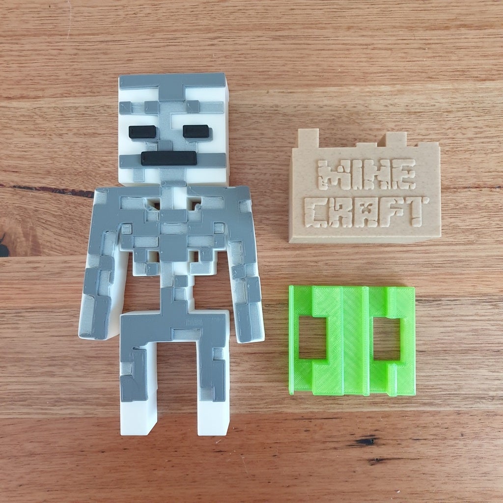 Minecraft headphones stand by 3DPrintBunny | Download free STL model ...