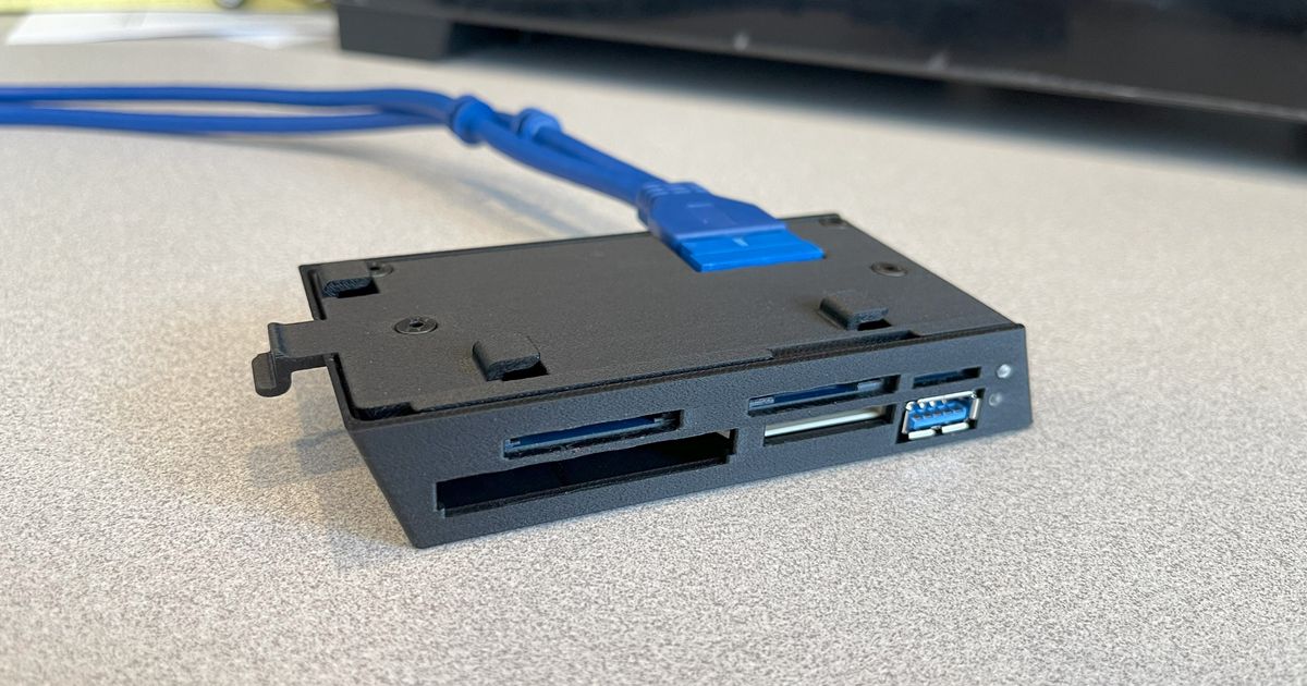 Startech USB 3.0 Internal Multi-Card Reader for Lian Li O11 Dynamic EVO ...