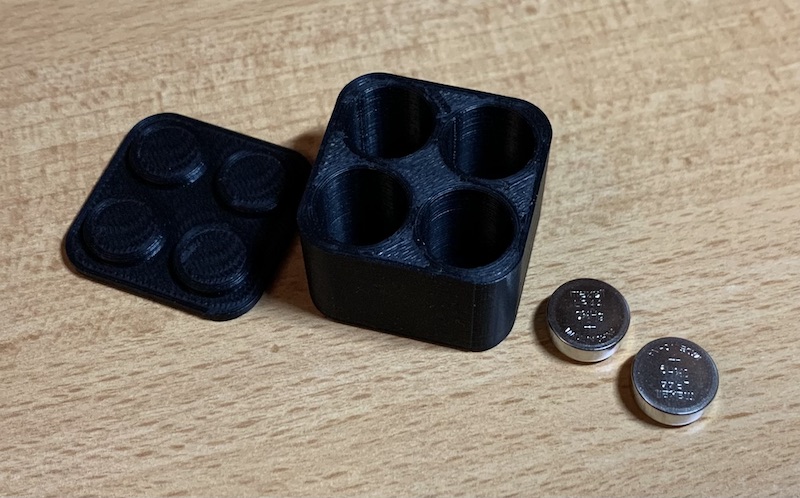 Battery Box (LR44) by Dark Squirrel Designs | Download free STL model ...