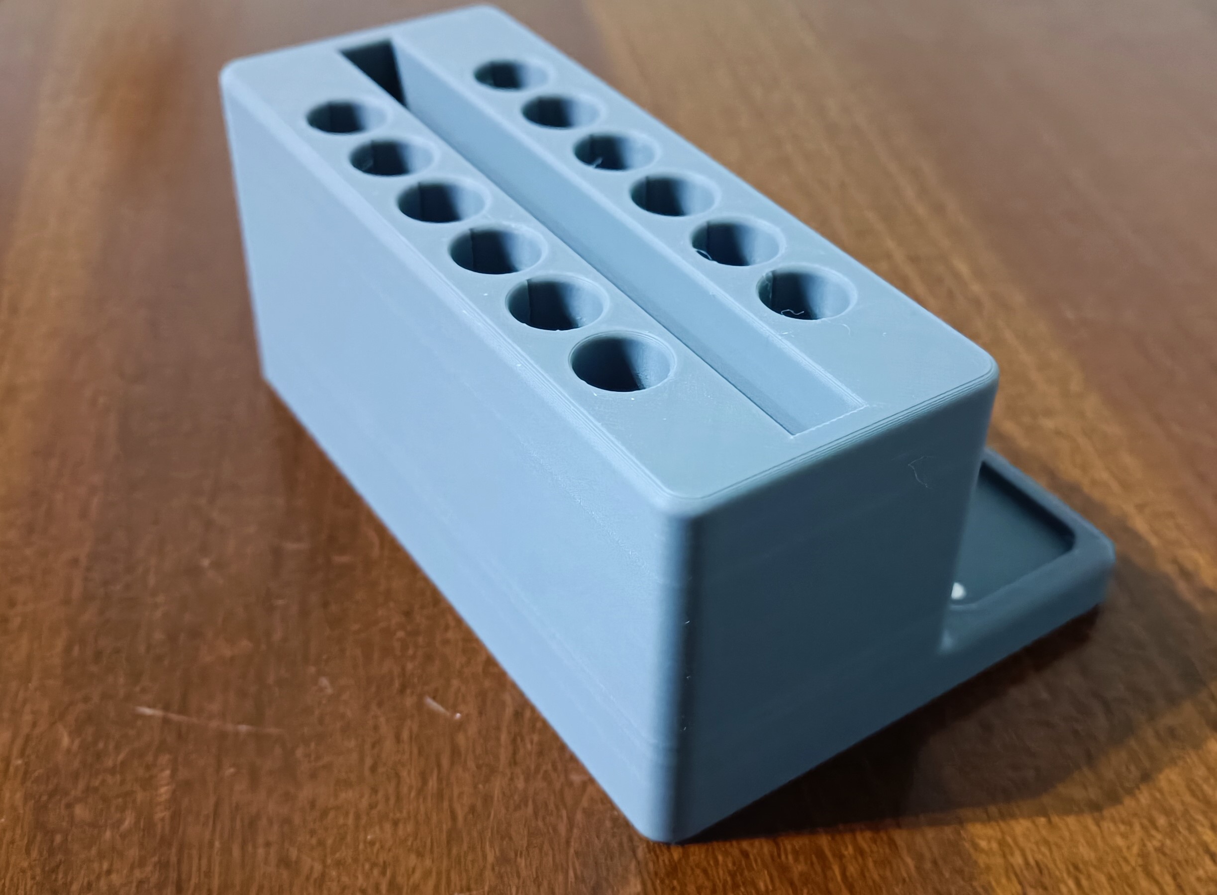 Modular Pen Holder with business card holder by HelioOrigin | Download ...