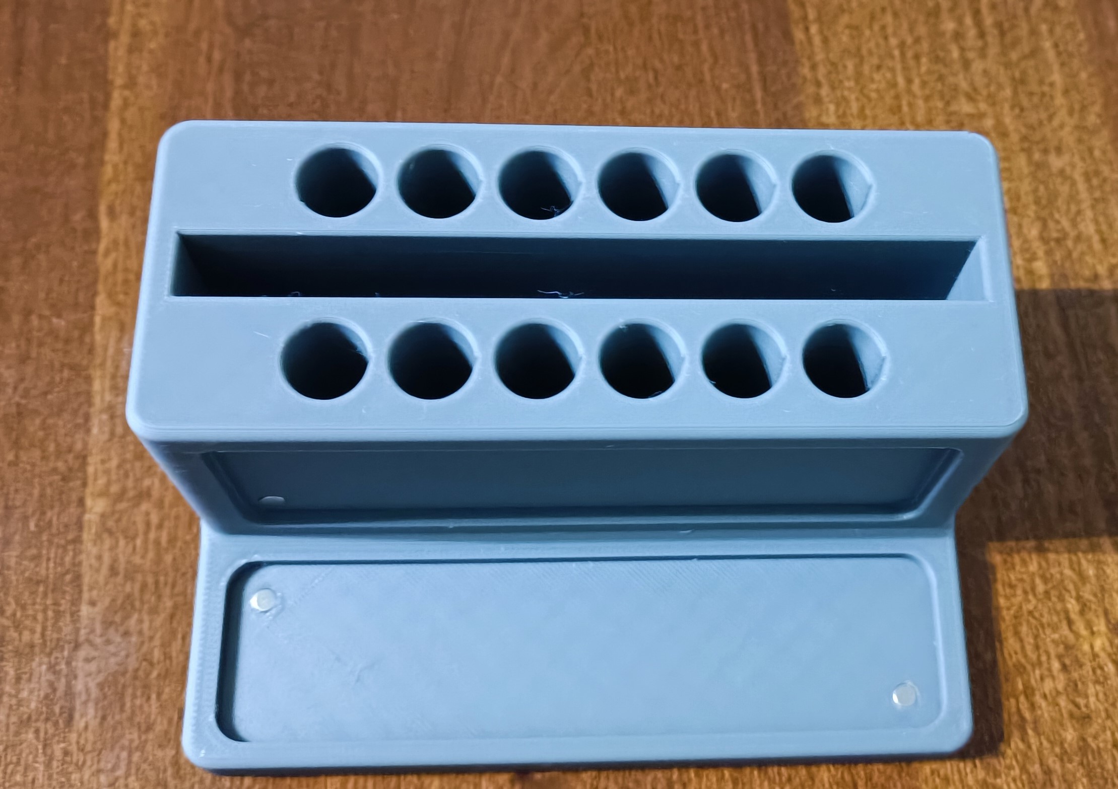 Modular Pen Holder with business card holder by HelioOrigin | Download ...