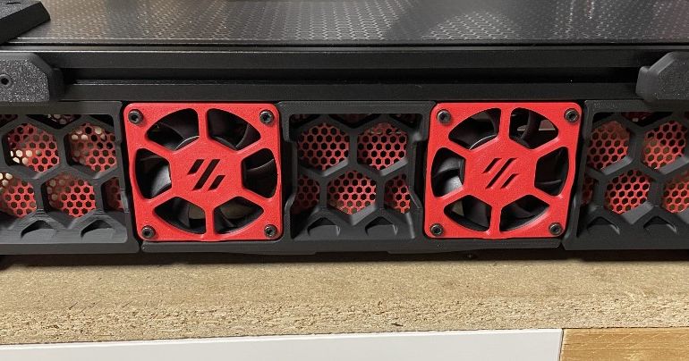 Voron 2.4r2 / Trident Middle Fan Skirt by Eraser-FX- | Download free ...