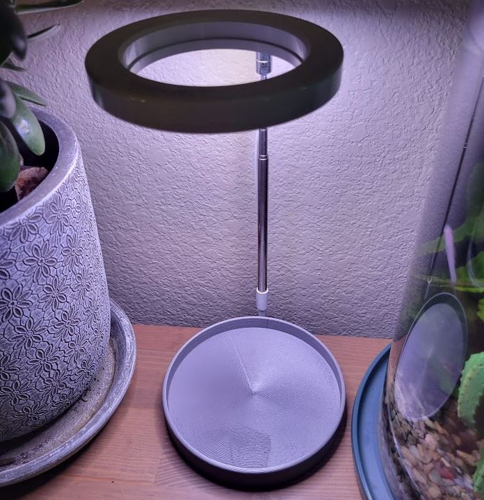Grow Light Pot Base by Michael_O | Download free STL model | Printables.com