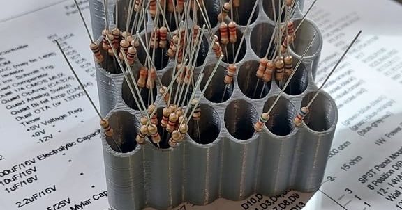 Resistower resistor & diode sorter by frogstompr | Download free STL ...