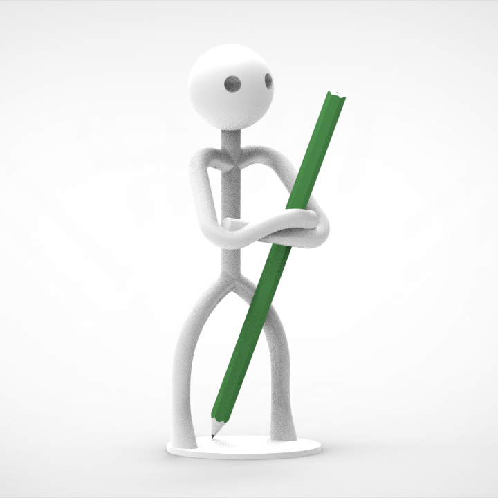 pen-man by wolf3D | Download free STL model | Printables.com