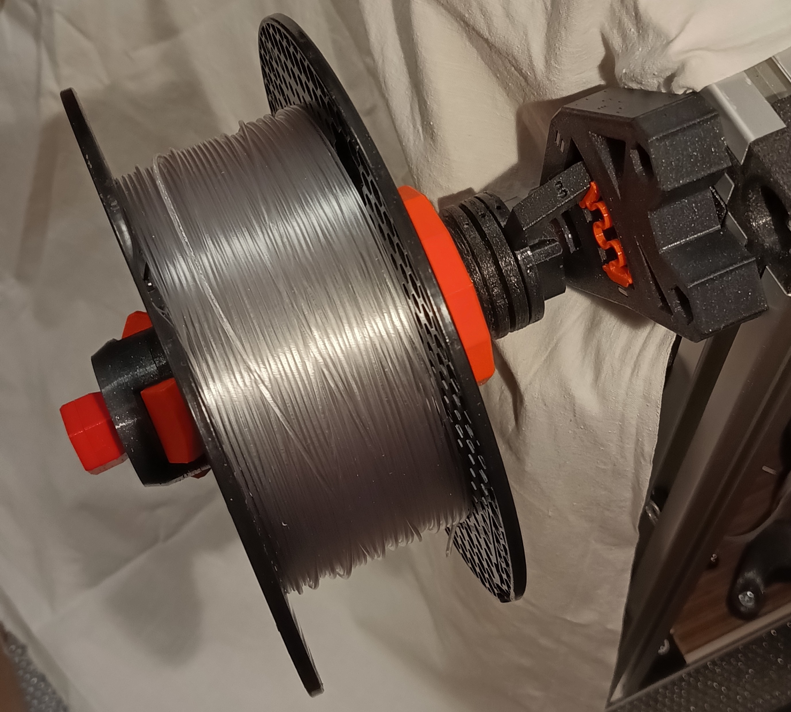 Auto-Lock Spool Holder with Magnetic Brake for Original Prusa Enclosure ...