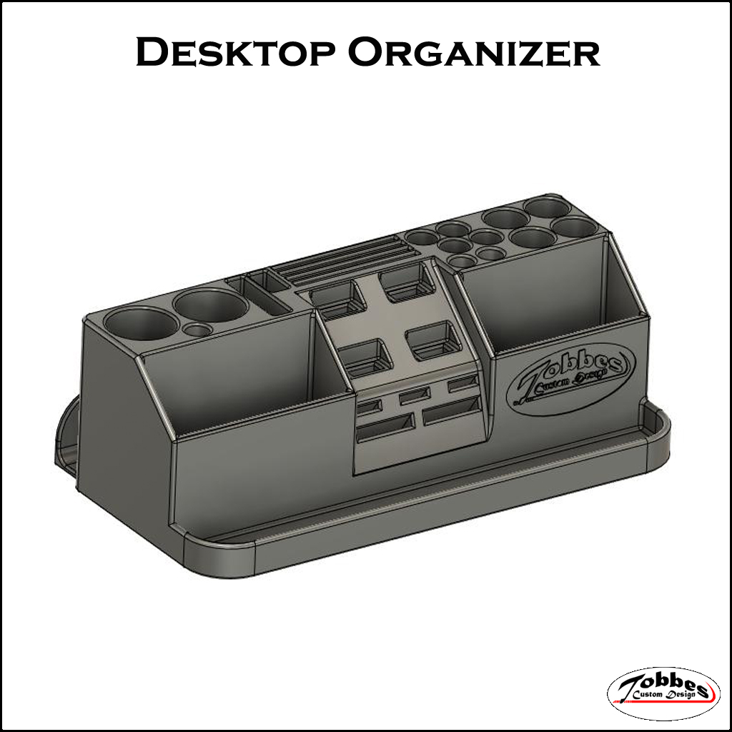 Desktop Organizer by TobbesCustomDesign | Download free STL model ...