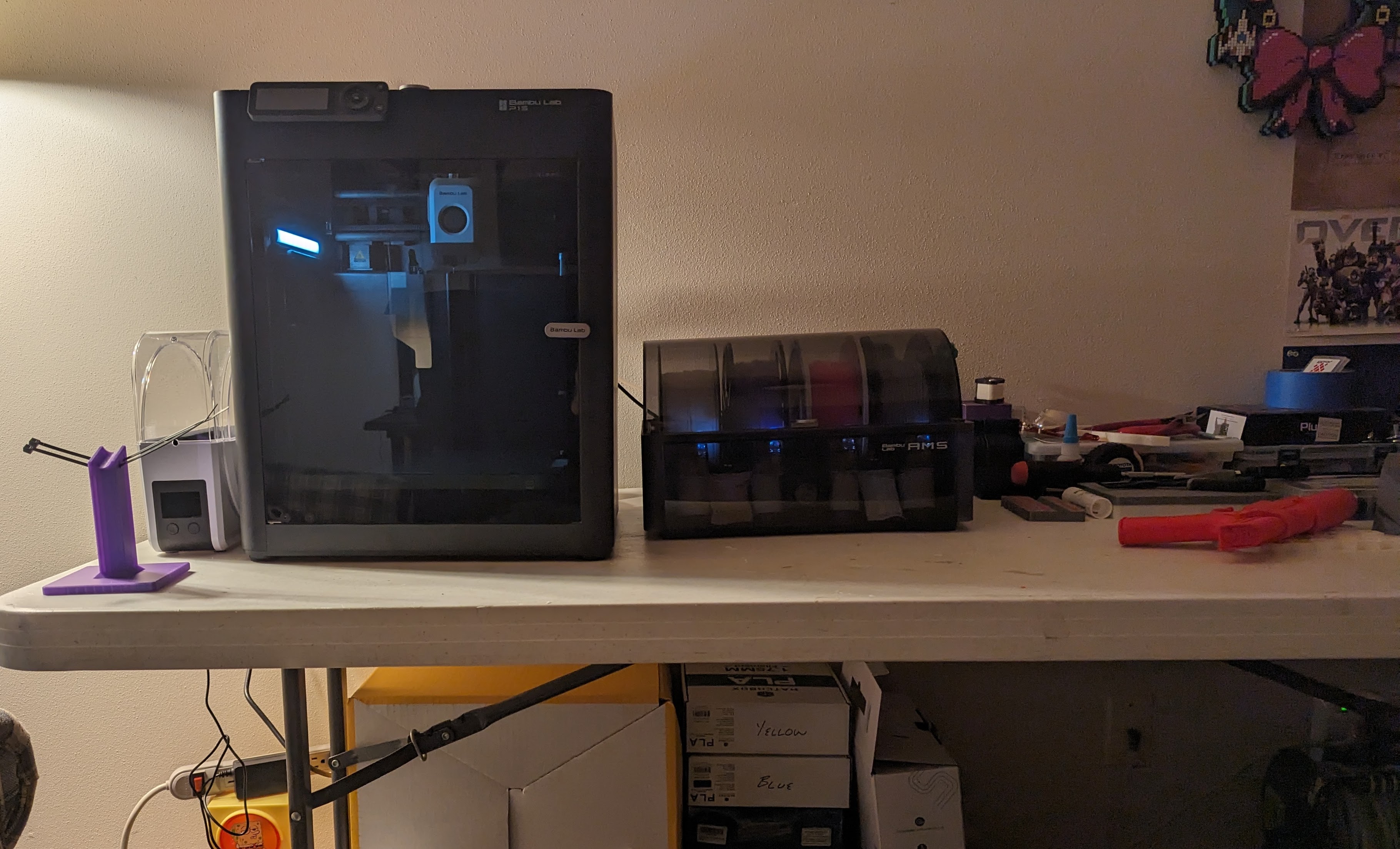 Plastic Table Under Support by Matthew Bringe | Download free STL model ...