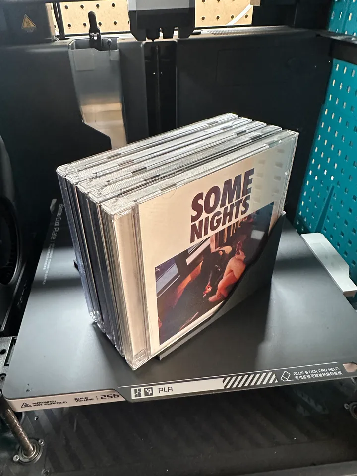 CD Stand / Holder (Parameterized) by Nathan | Download free STL model ...