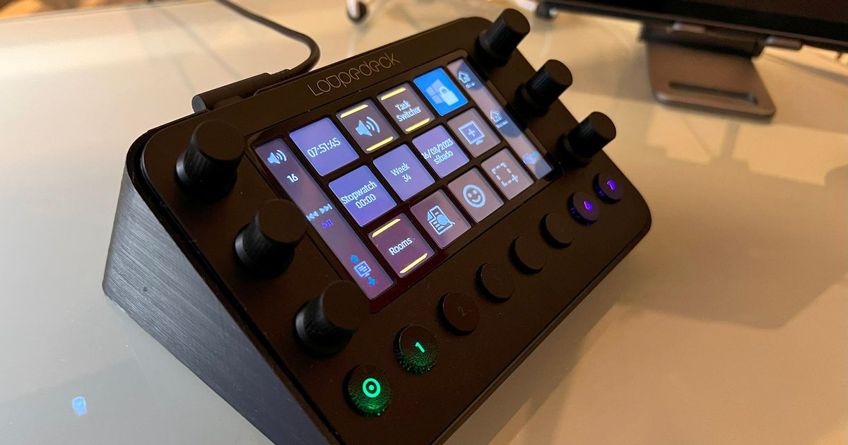 Loupedeck Live base by jefierro | Download free STL model | Printables.com