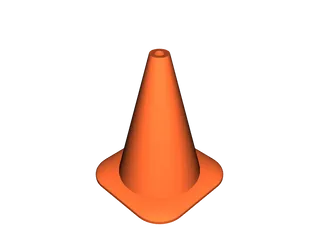 traffic cone by ruoying Y | Download free STL model | Printables.com