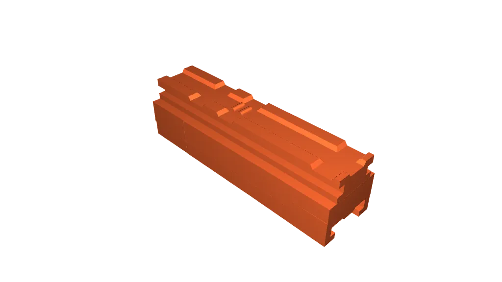 Nerf rail riser by Norman Ong | Download free STL model | Printables.com