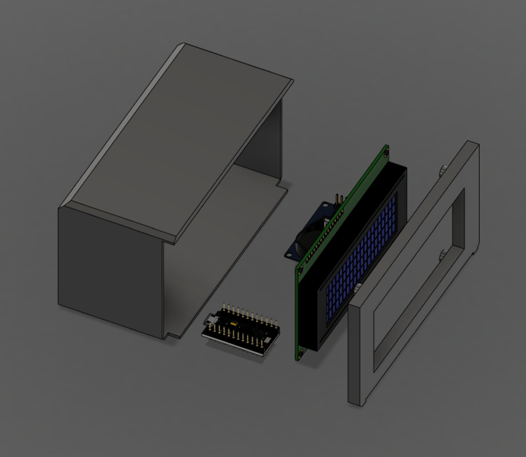 The ArduClock DIY digital clock by LordEvilFish3DP | Download free STL ...