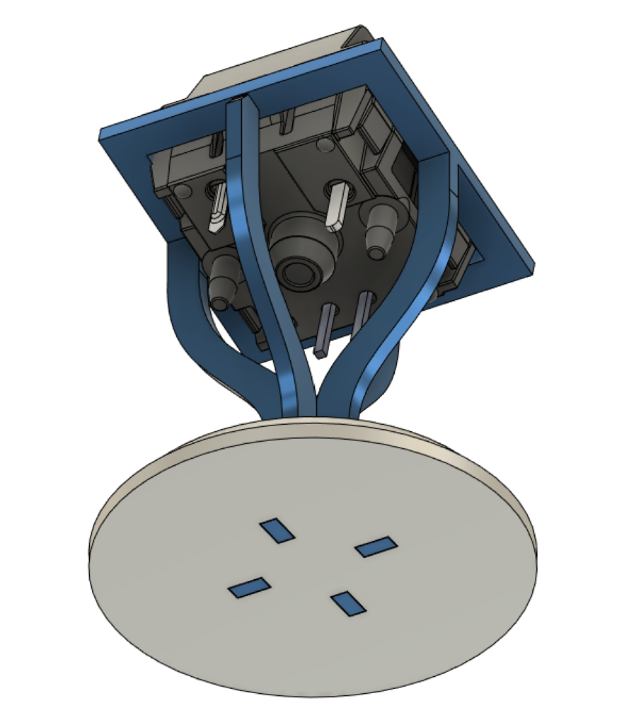 Stylish Mechanical Switch Holder by LordEvilFish3DP | Download free STL ...