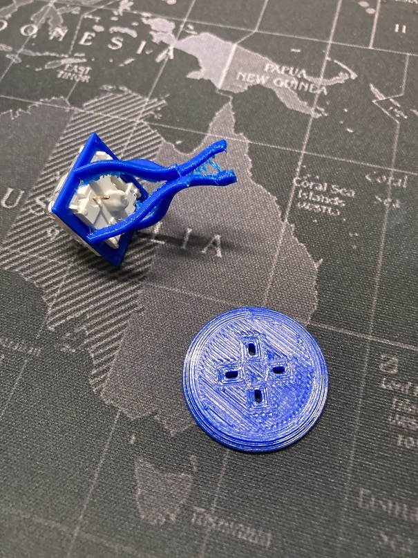 Stylish Mechanical Switch Holder by LordEvilFish3DP | Download free STL ...