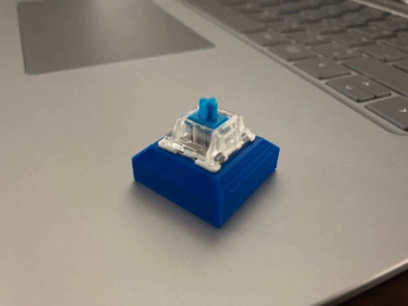 Simple Mechanical Switch holder by LordEvilFish3DP | Download free STL ...