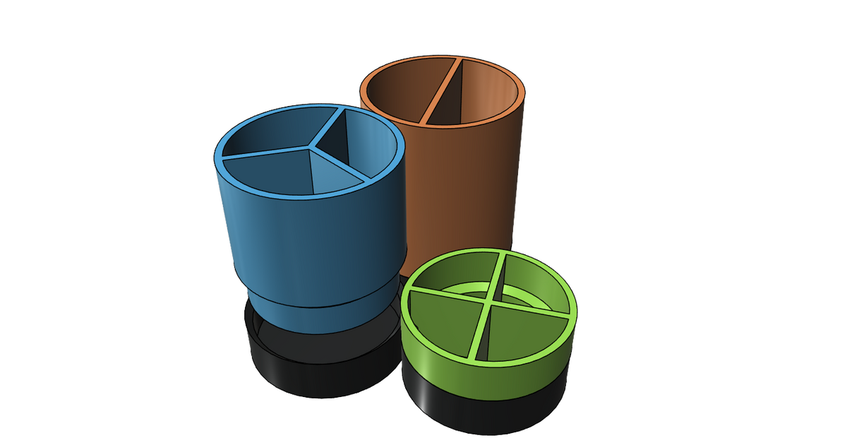 Pencil stand pencils stand by REDZC | Download free STL model ...