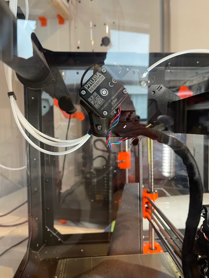 MMU3 Buffer + Prusa Enclosure Internal Lid Mount (Mod 1) by bryn51 ...