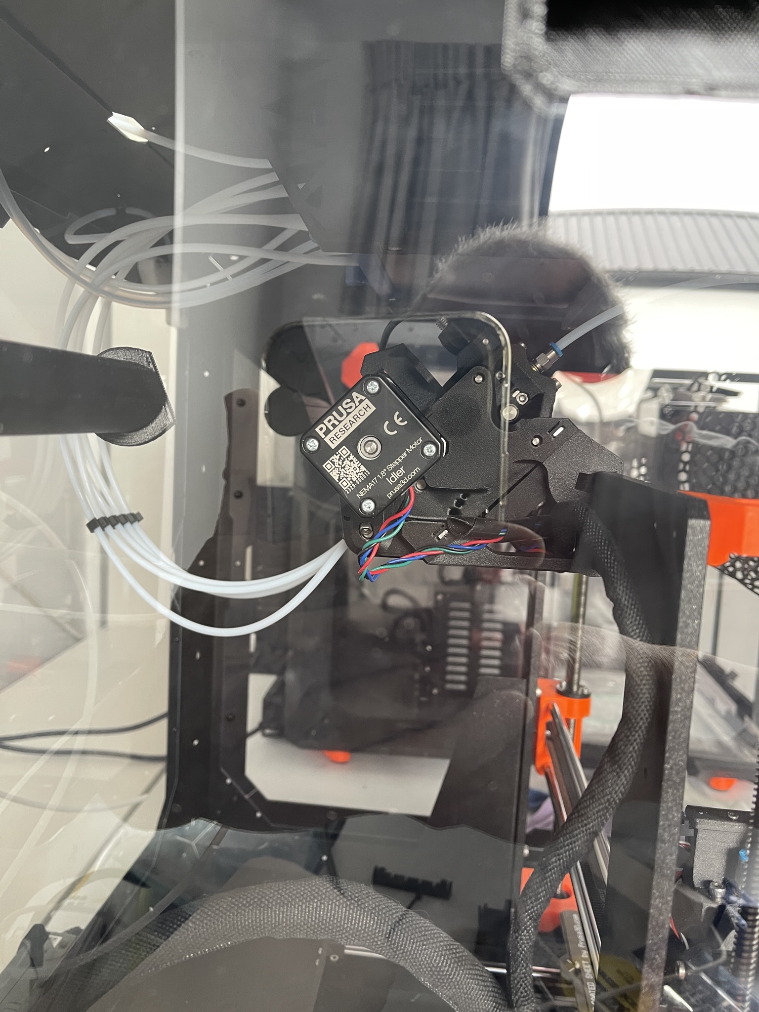 Mmu3 Buffer Prusa Enclosure Internal Lid Mount Mod 1 By Bryn51