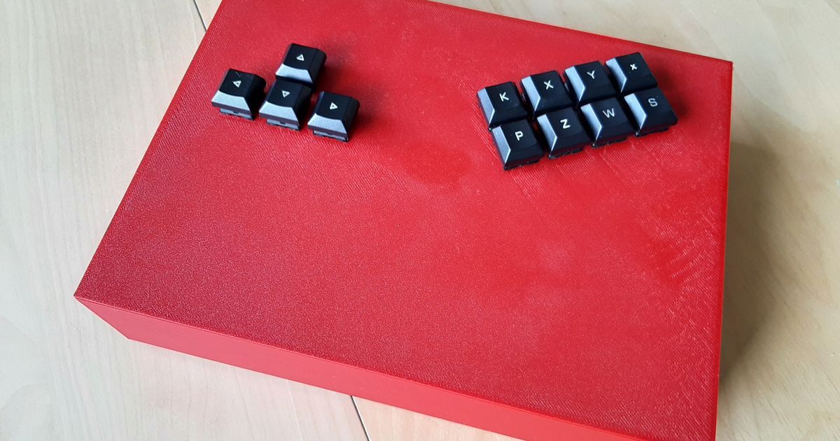 Hitbox with Cherry-MX-Switches v1 by Morget3D | Download free STL model ...