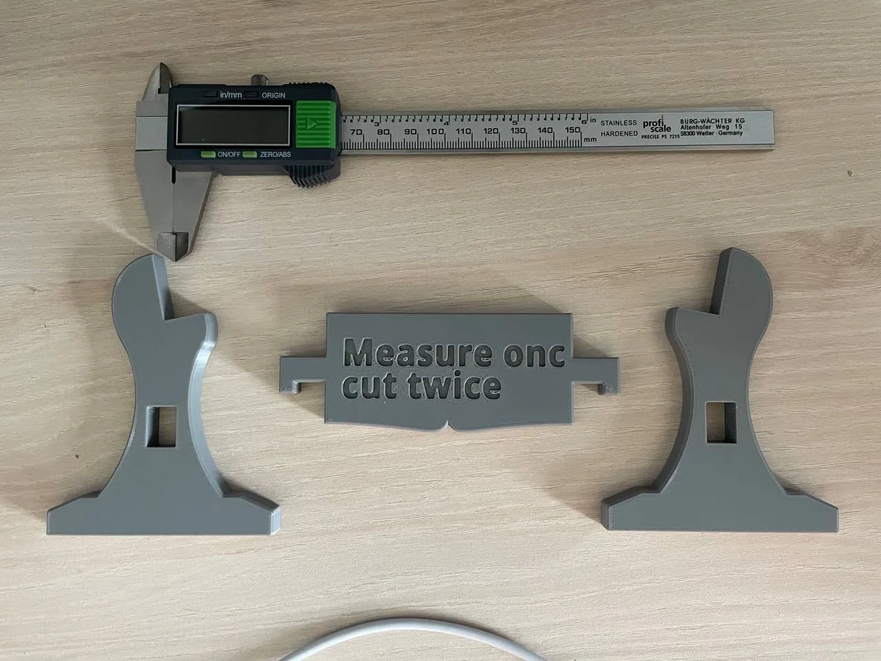 Caliper Kake (katana stand for calipers) by SneakySlothSabotage ...