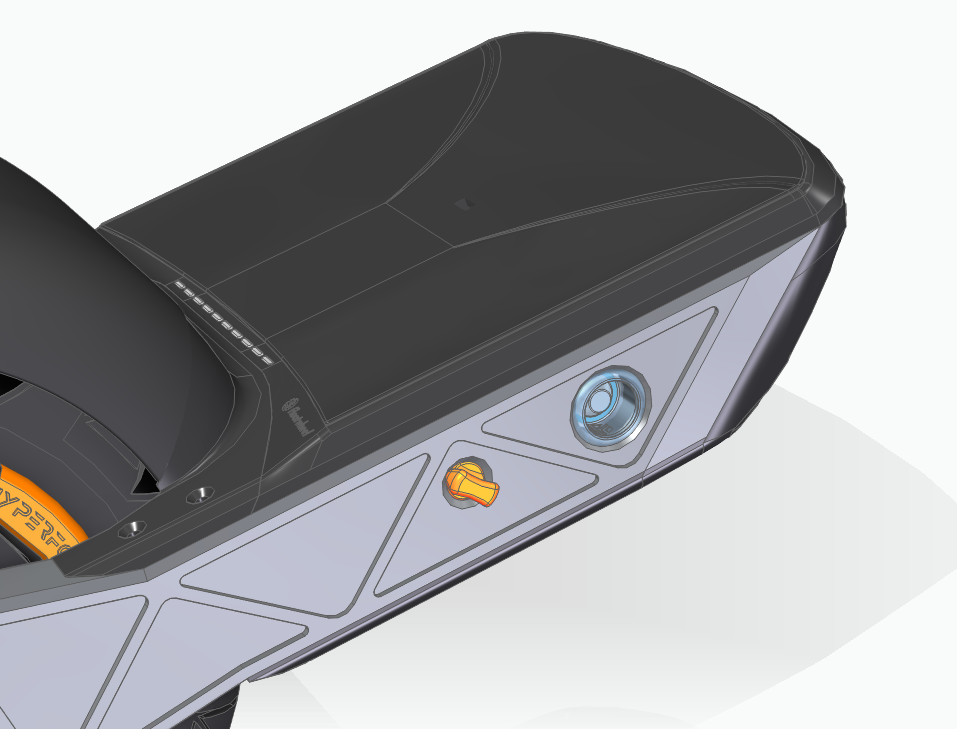 HYPERFORMA_Floatwheel ADV-ADVPro Charger Plug Cover by HYPERFORMA ...